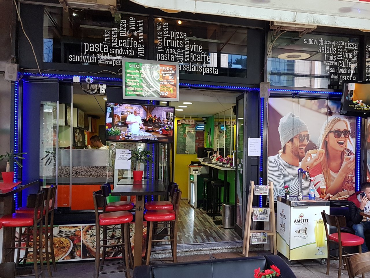 CAFFE PIZZERIA NIGHT AND DAY, bars and night-clubs Nis, bars and night ...